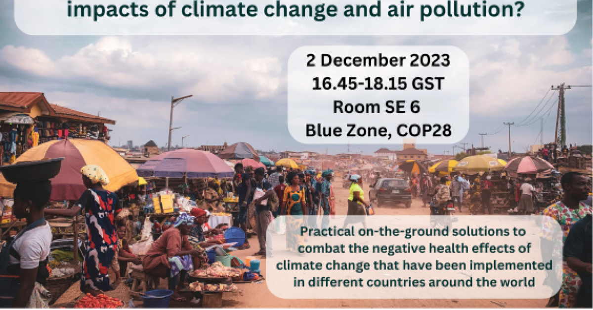 COP28: Climate and health: How can policy address health impacts of ...