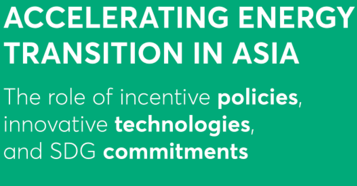 COP28 - Accelerating Energy Transition in Asia